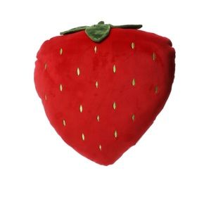 Bedding | Strawberry Plush Throw Pillow | Poshmark